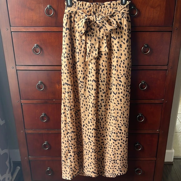 entro | Pants & Jumpsuits | Widelegged Paper Bag Pants | Poshmark